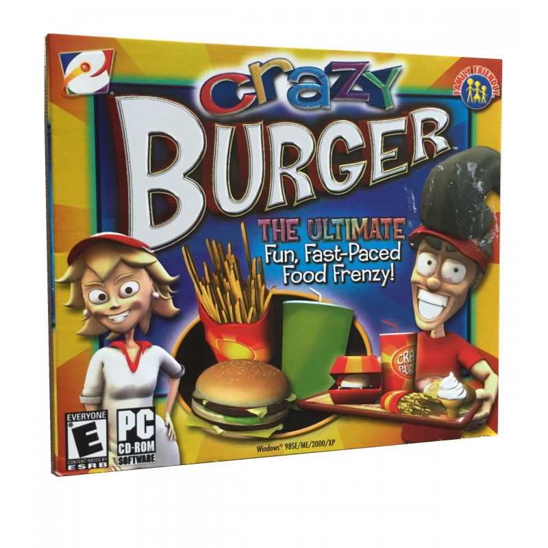 Crazy Burger - PC CD Game - Arz Libnan