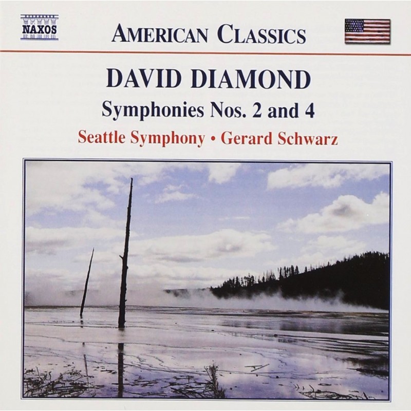 David Diamond: Symphonies Nos. 2 and 4 (Audio CD) - Arz Libnan