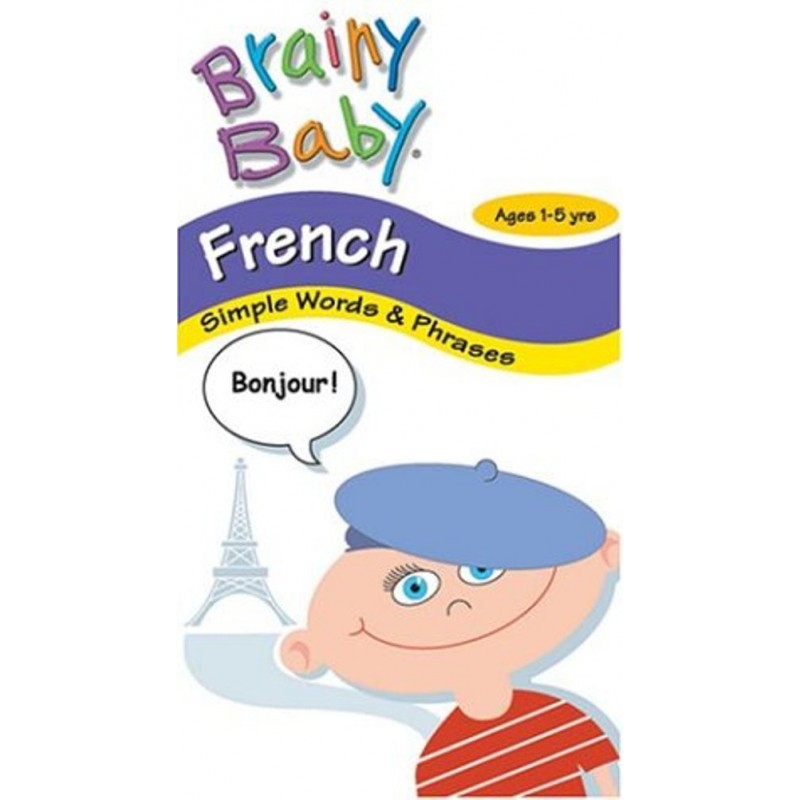 Brainy Baby - French Simple Words & Phrases (VHS) - Arz Libnan