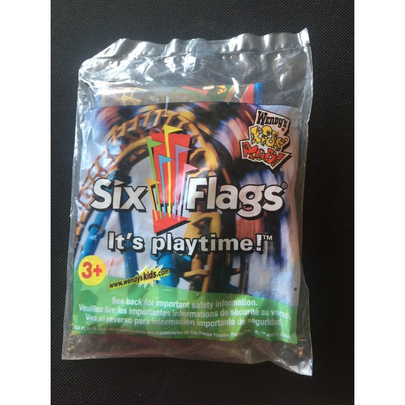 Wendy's: Six Flags It's Playtime! - Keychain Wallet - Arz Libnan