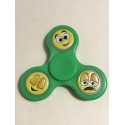 Fidget Spinner Toy Stress Reducer (Smiley Faces Mix Green) - Arz Libnan