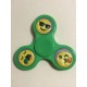 Fidget Spinner Toy Stress Reducer (Smiley Faces Cool Green) - Arz Libnan
