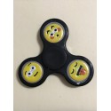 Fidget Spinner Toy Stress Reducer (Smiley Faces Confused Black) - Arz ...